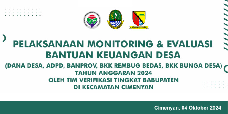 Spanduk Monev Kabupaten 2024 | PDF
