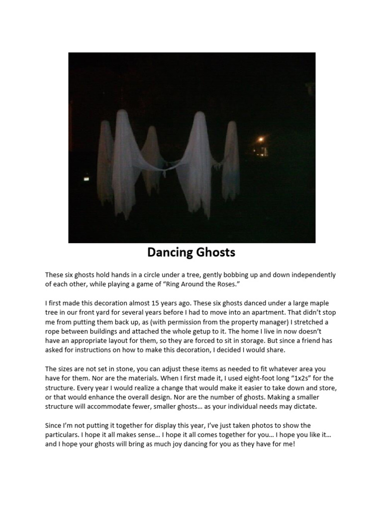 Dancing Ghosts | PDF