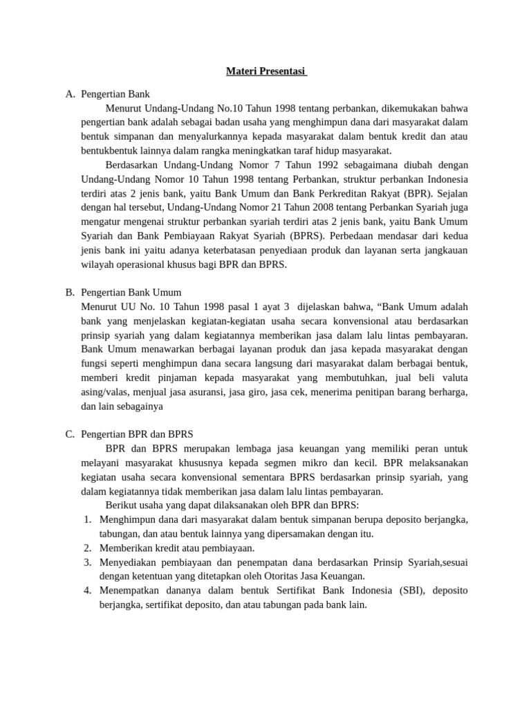 Materi Presentasi | PDF