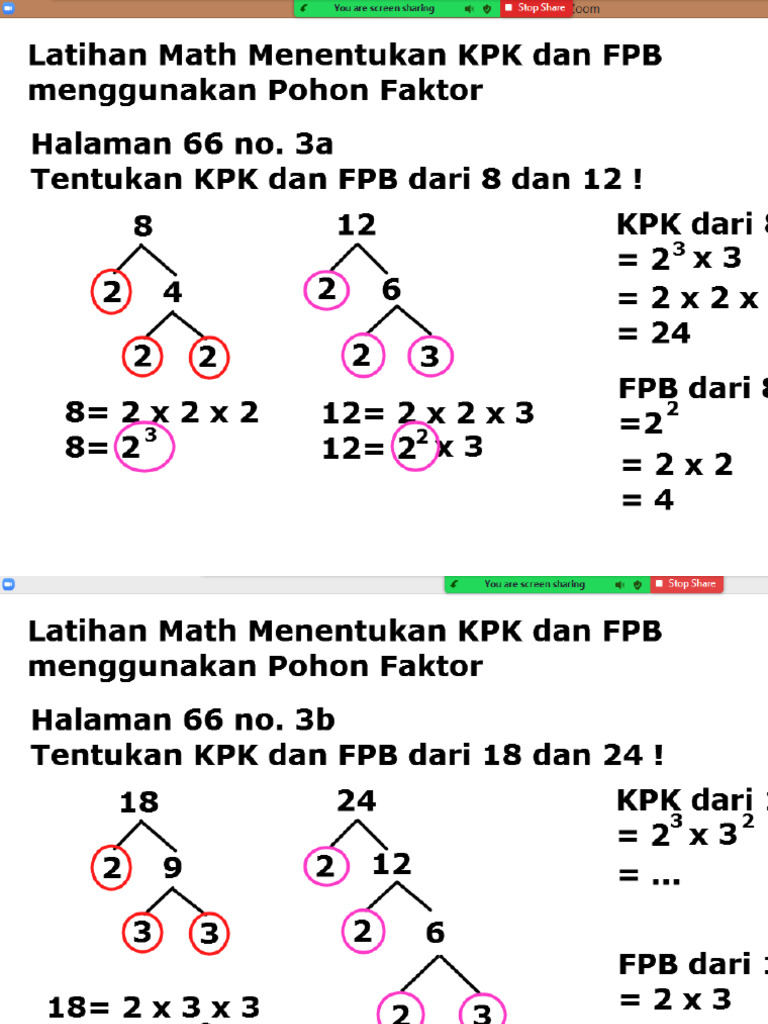 Catatan Math P4 16 Nov | PDF