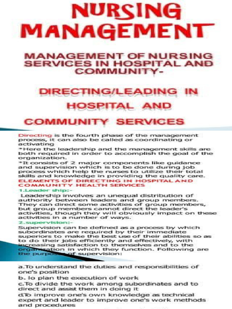 Leading Community Services | PDF