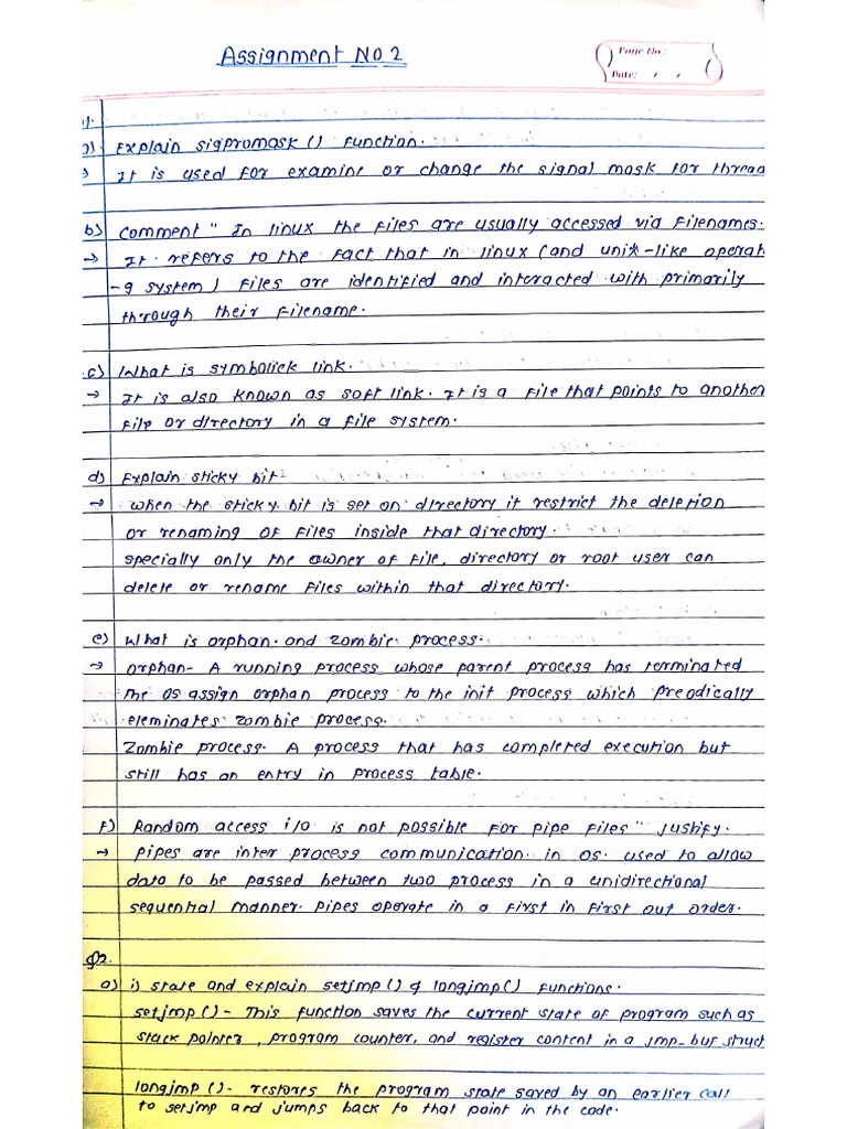 Assignment and Notes of RM Aos CC and PPL Subject | PDF