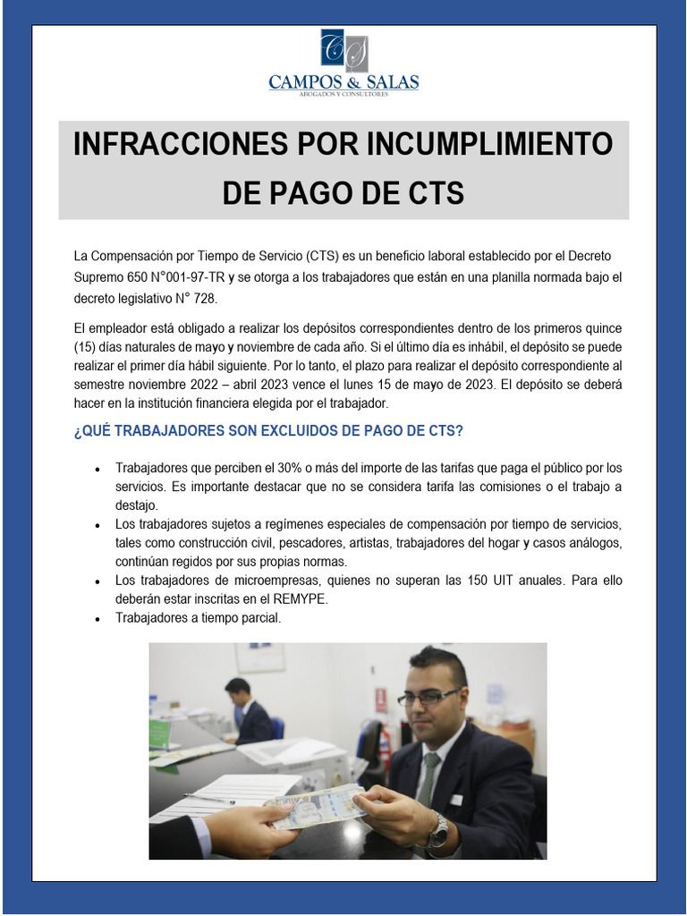 Comunicado Cts | PDF