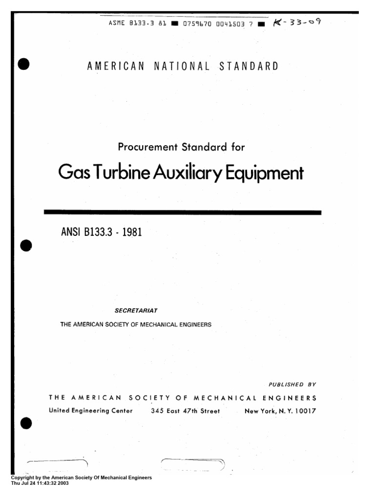 ASME_B133 | PDF