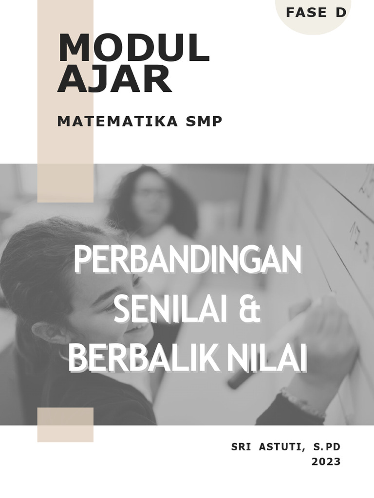 Modul Ajar MTK Fase D | PDF