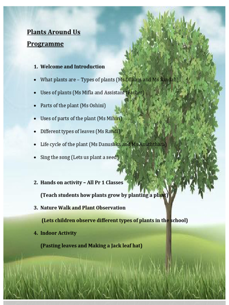 Plants Around Us | PDF