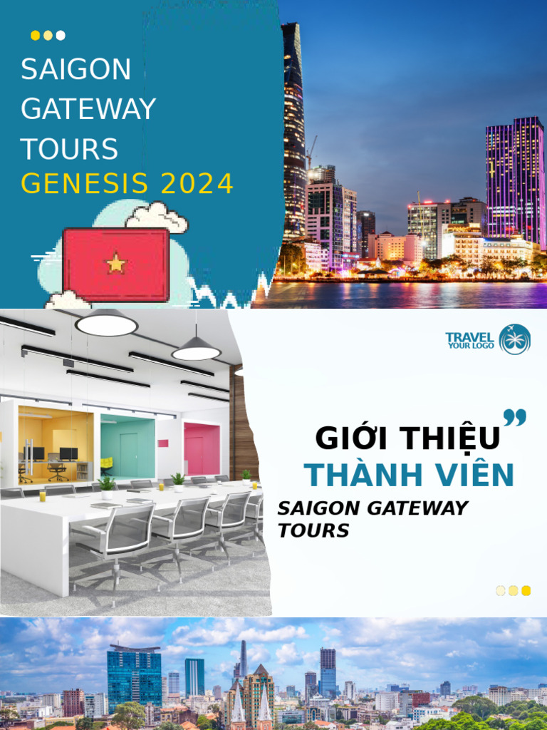 White and Blue Modern Travel Agency Presentataion | PDF