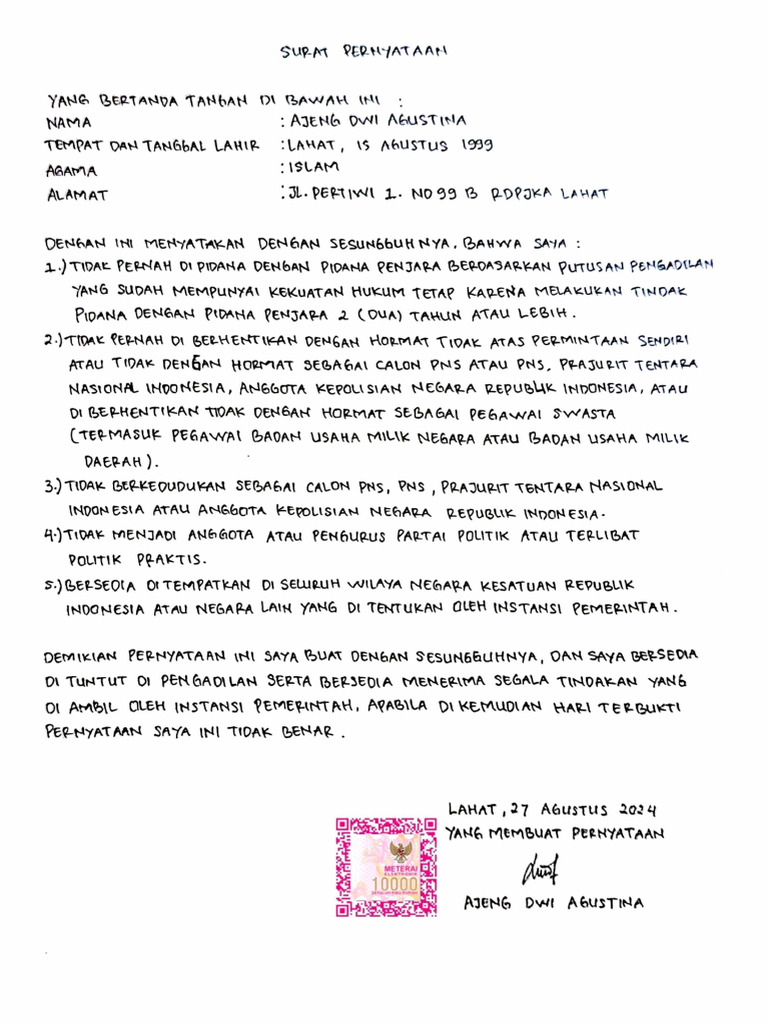 E-Materai 5 Poin Ajeng | PDF