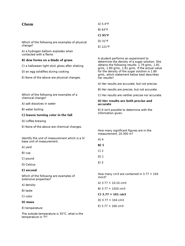 Chem | PDF