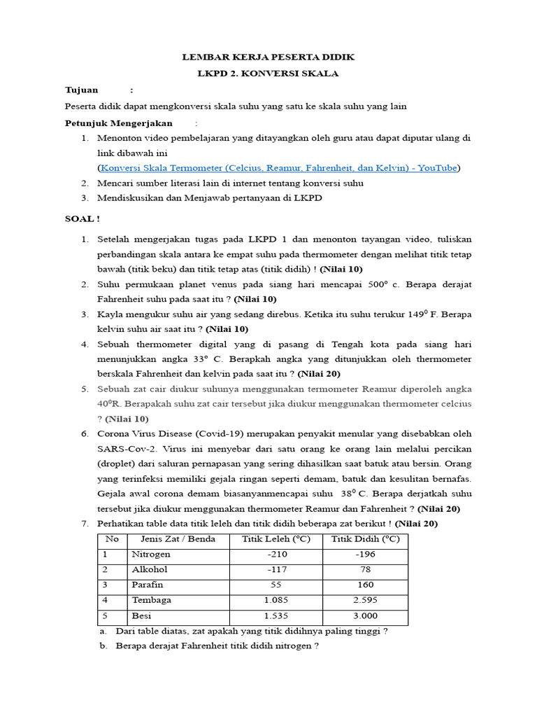 Lkpd 2 Bab Suhu Pdf