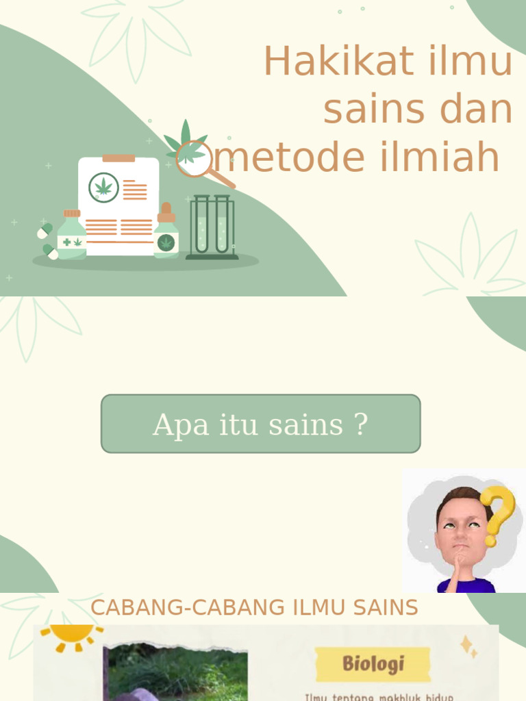 Hakikat Ilmu Sains | PDF