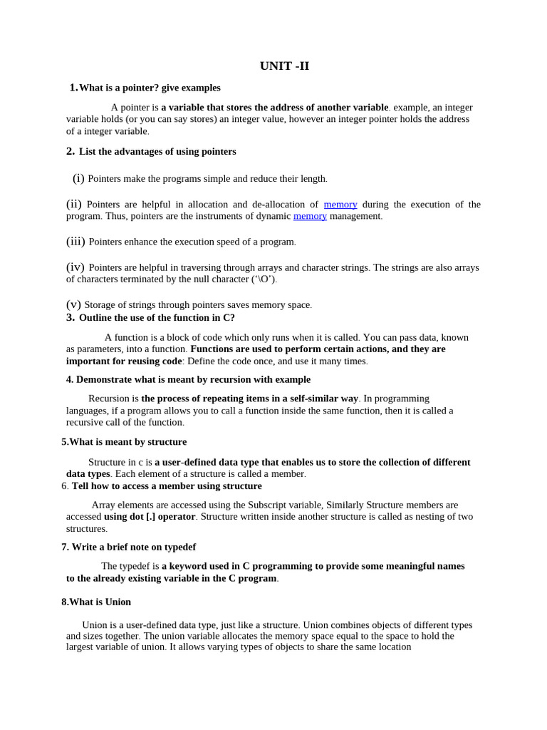 Cs3353 Cpds QB Unit 2 | PDF