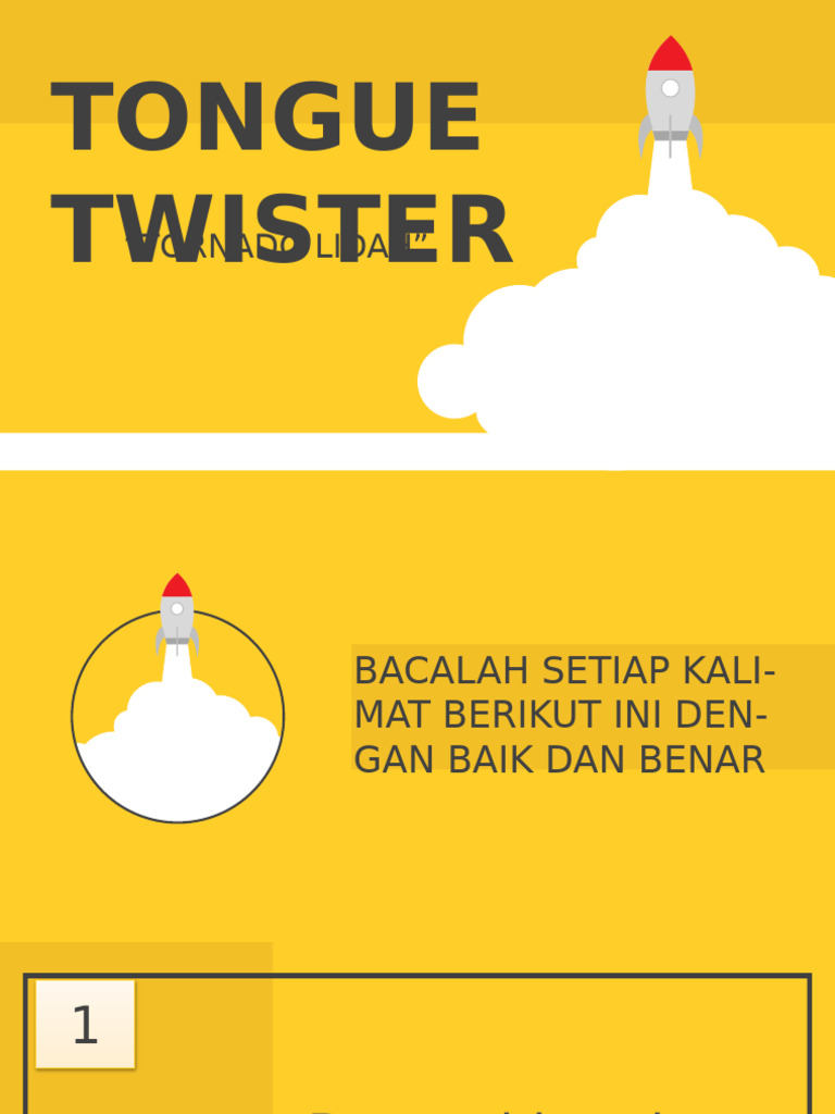 Tongue Twister | PDF