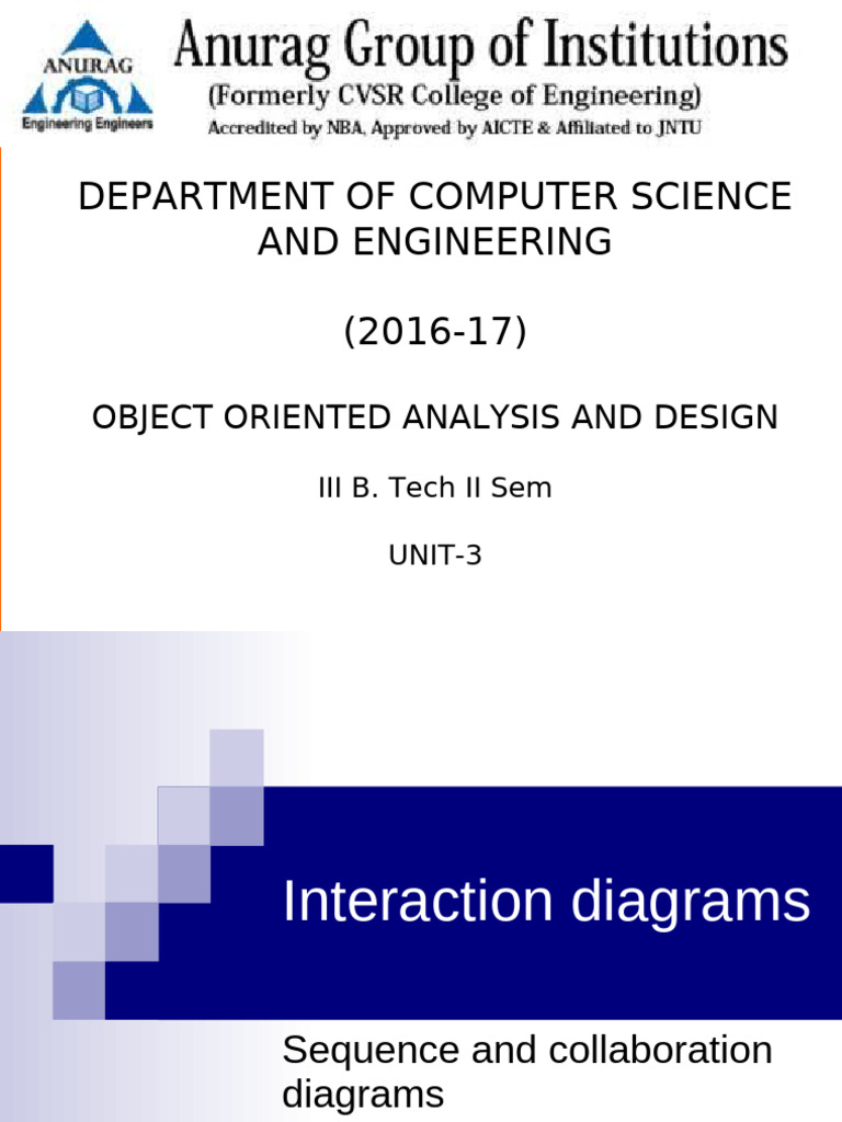 Ooad Unit 3 Pdf