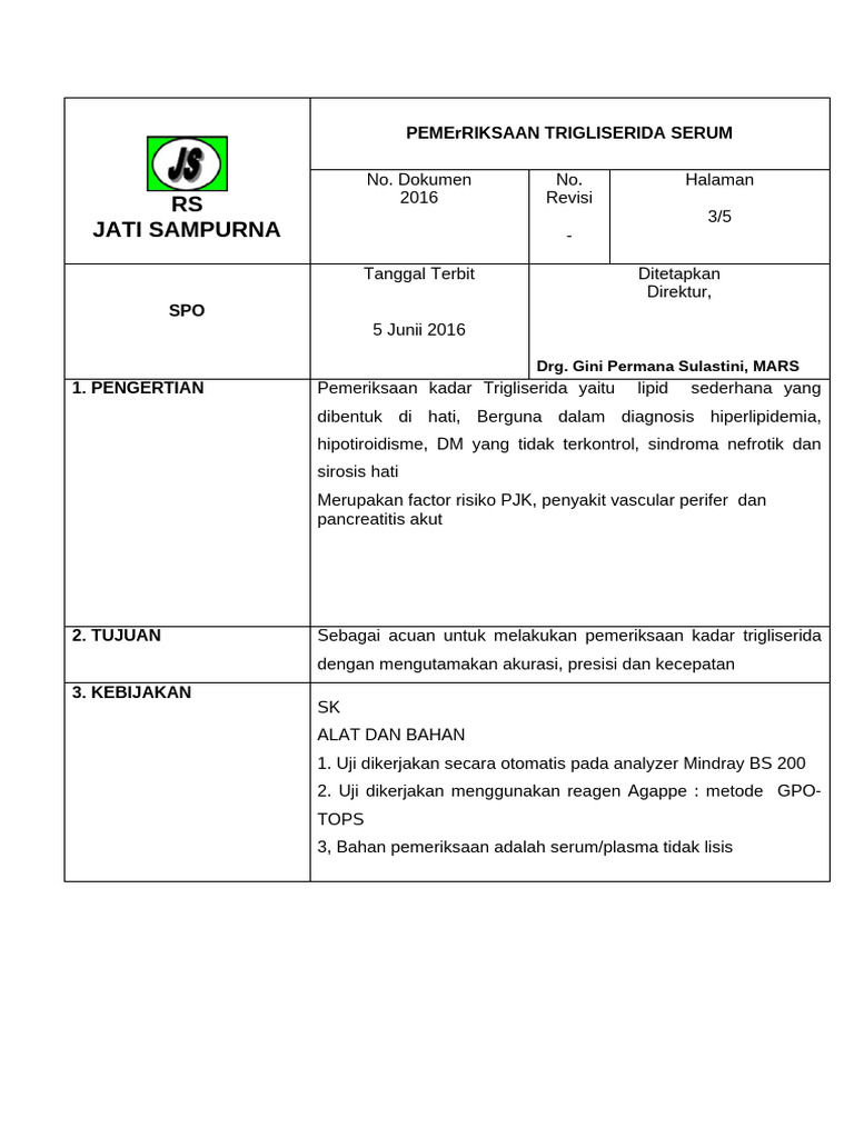 TRIGLISERIDA | PDF