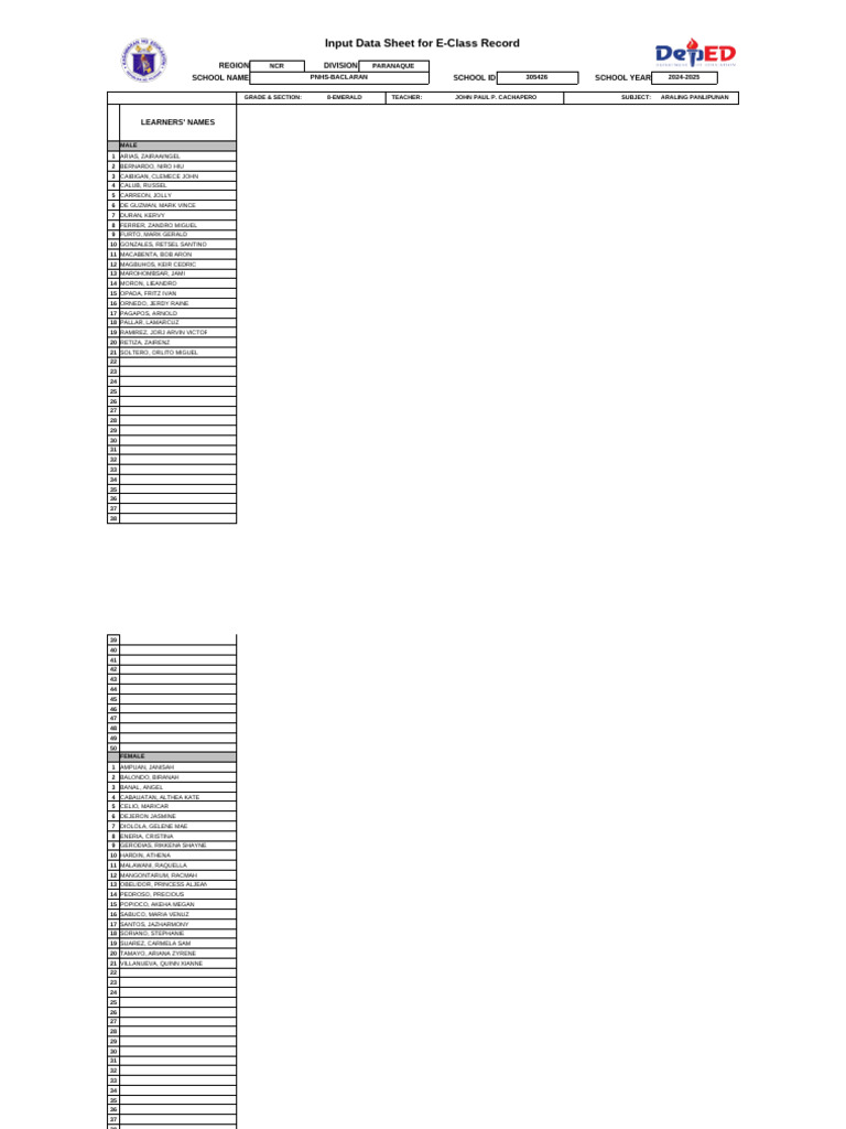 Grade 8 Emerald | PDF