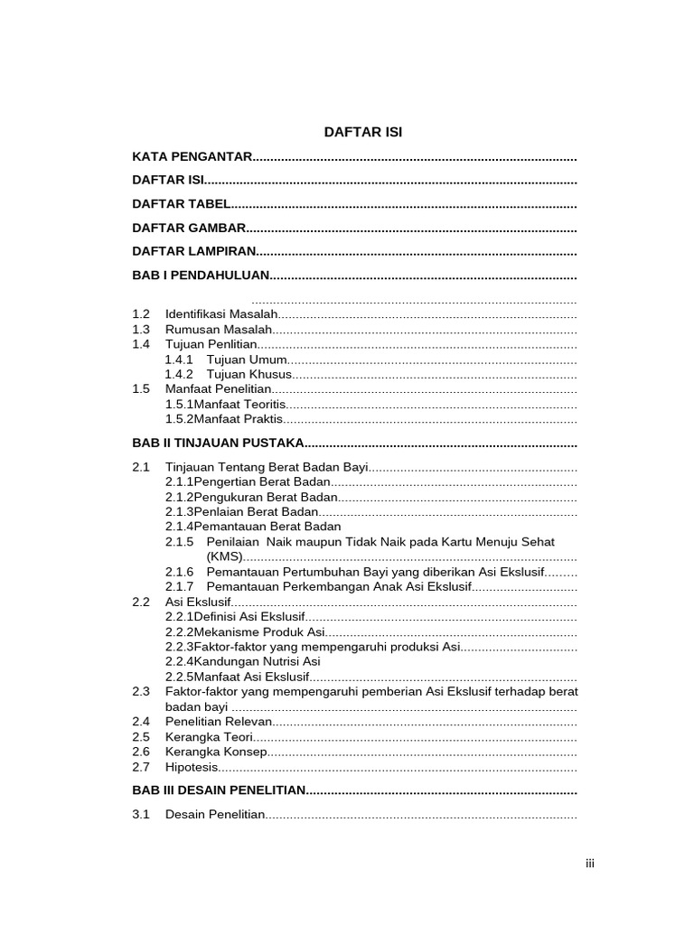 Daftar Isi | PDF