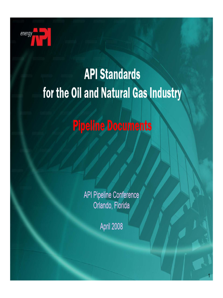 API Standards For The Oil and Natural Gas Industry | PDF