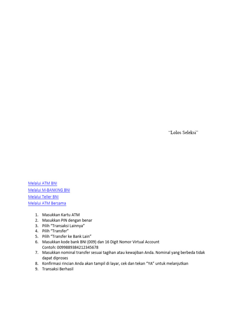 Alur Pendaftaran Mahasiswa Baru USM | PDF | Pengelolaan Keuangan & Uang