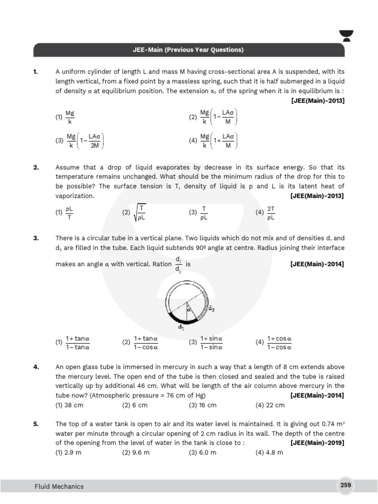 Physics_Fluid-Mechanics | PDF