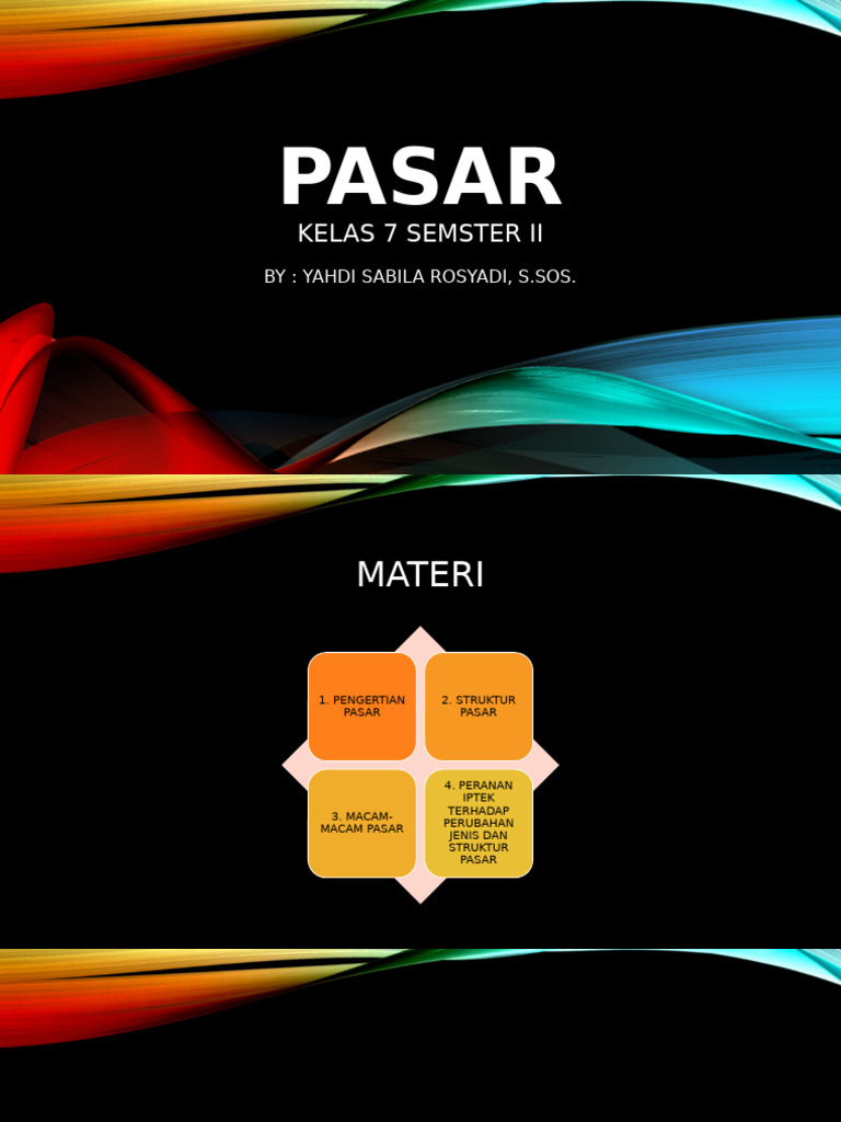 Pasar | PDF