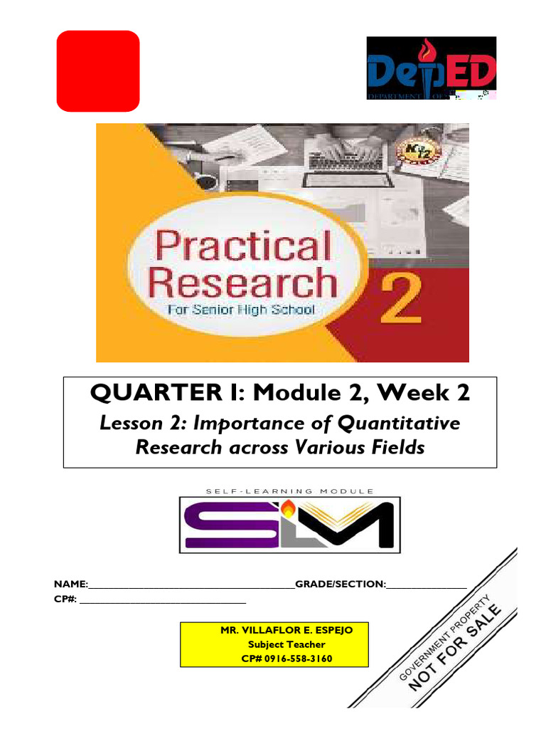 Practical-Research-2-Module 2 WEEK 3 | PDF