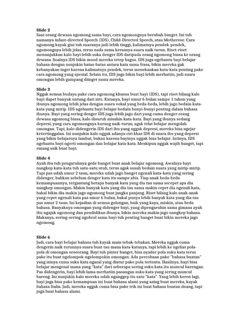 Psycholinguistics | PDF