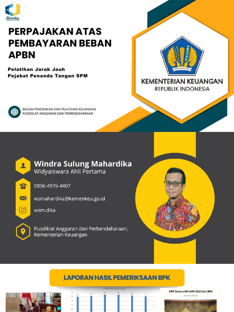 Perpajakan PPSPM 2024 - Windra SM | PDF