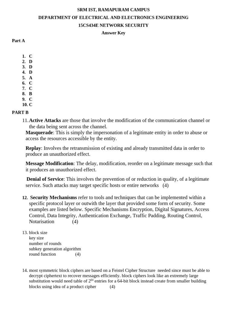 ct1 answer key | PDF