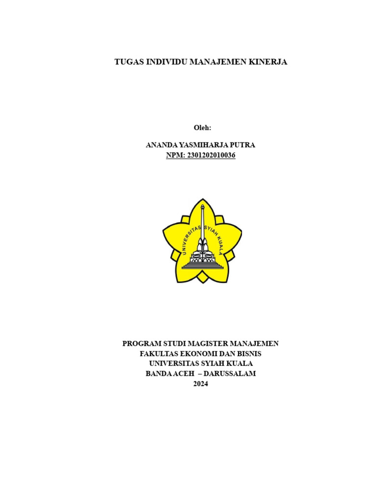 Cover Individu Ananda | PDF