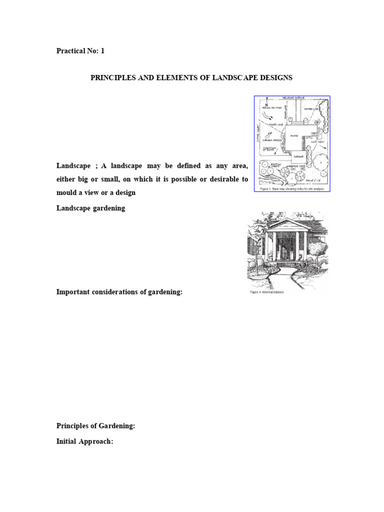 Principles of Landscape Gardening 091657 | PDF