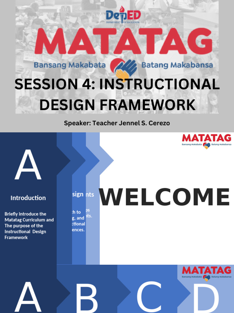 Instructional Design Framework Overview | PDF | Instructional Design ...