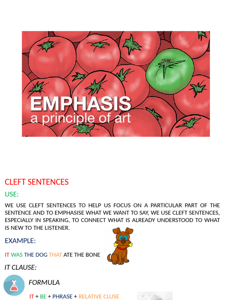 Adding Emphasis | PDF