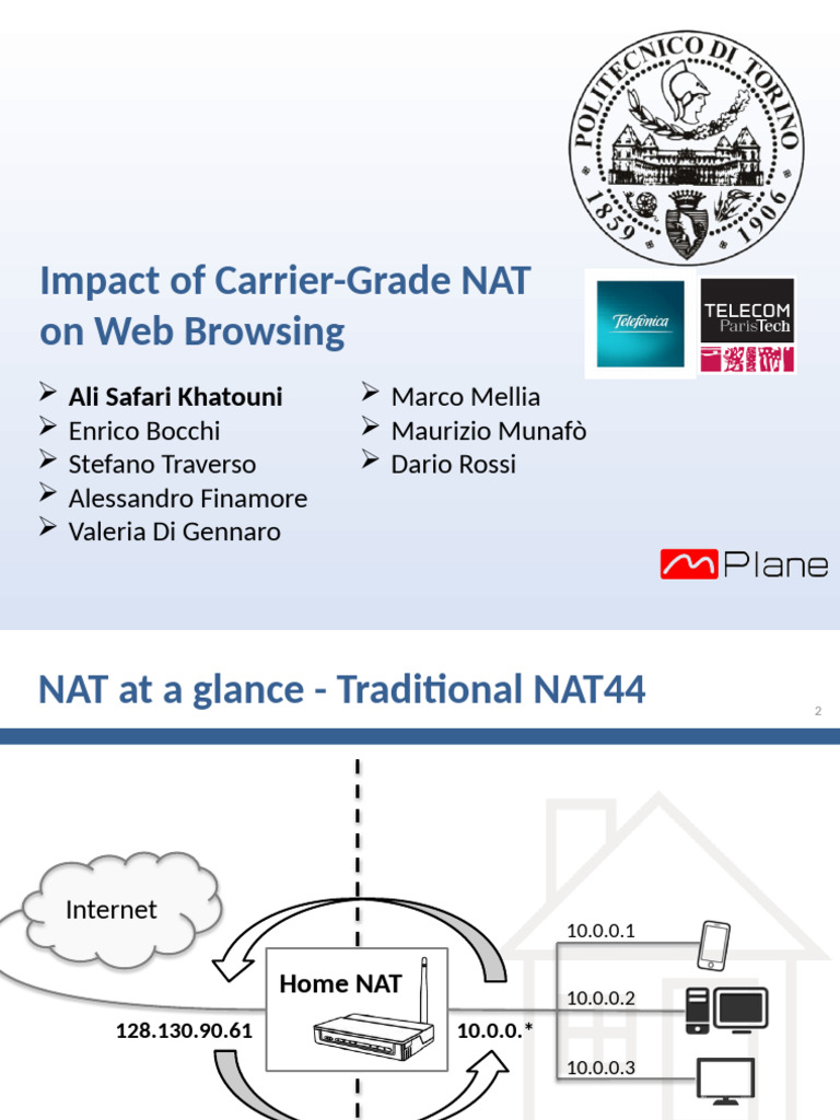 Carrier Grade NAT | PDF