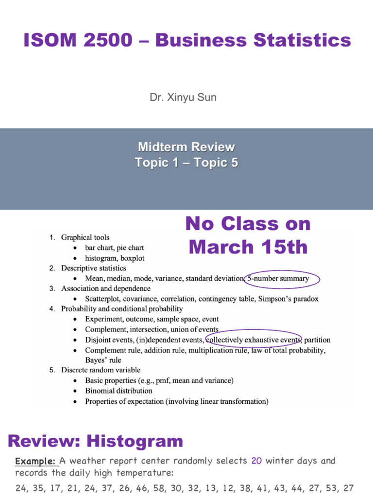 midterm review (updated) | PDF
