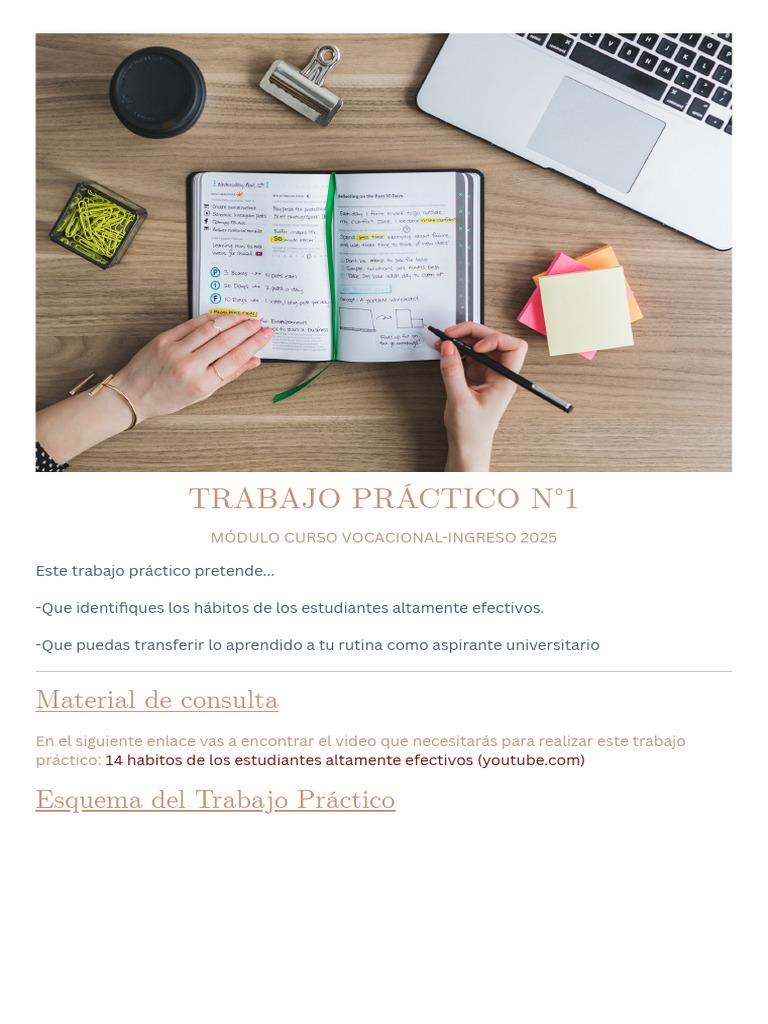 Esquema Del TP N°1 | PDF