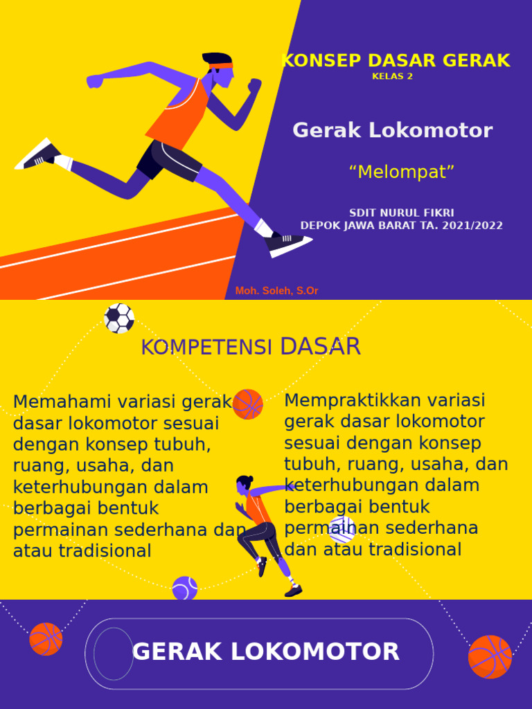 Gerak Dasar Lokomotor Melompat | PDF