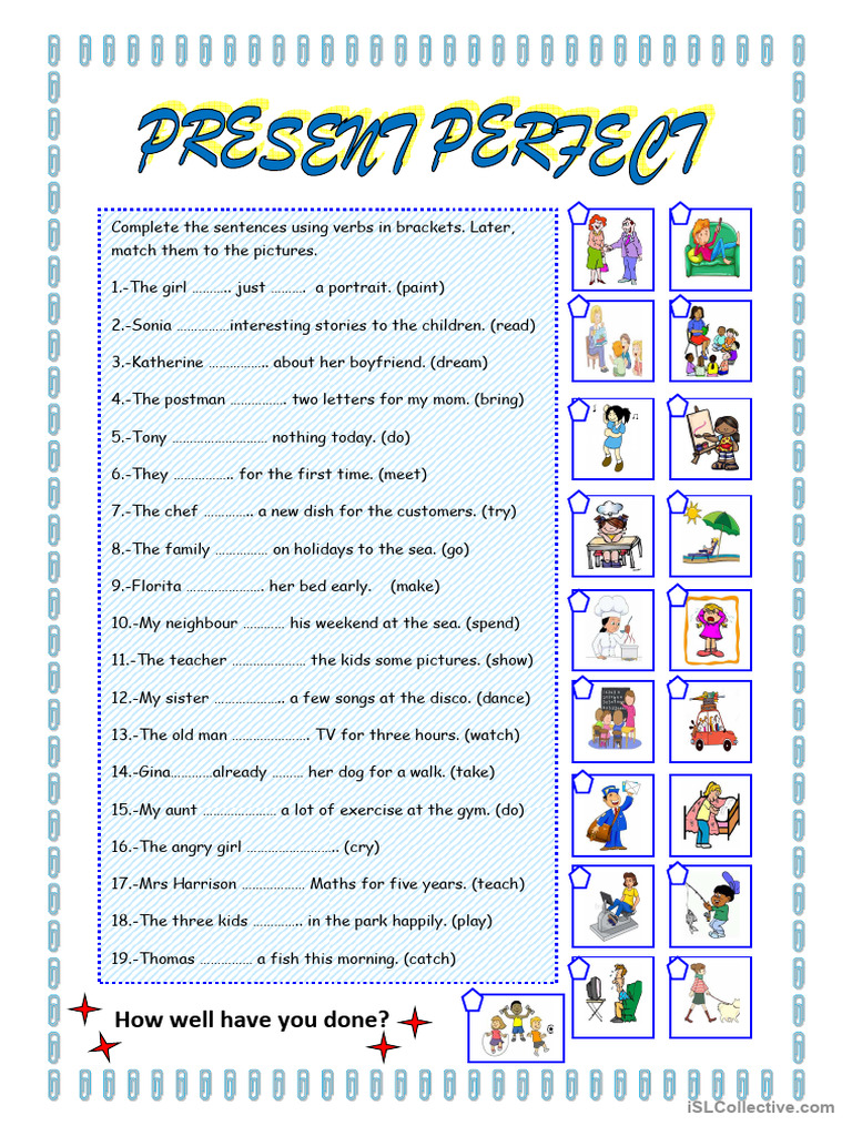 Present Perfect Tense 1 | PDF