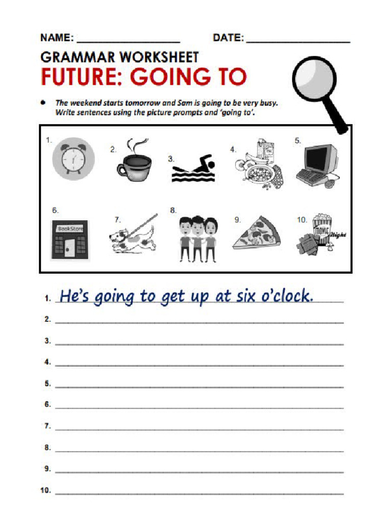 be going to | PDF