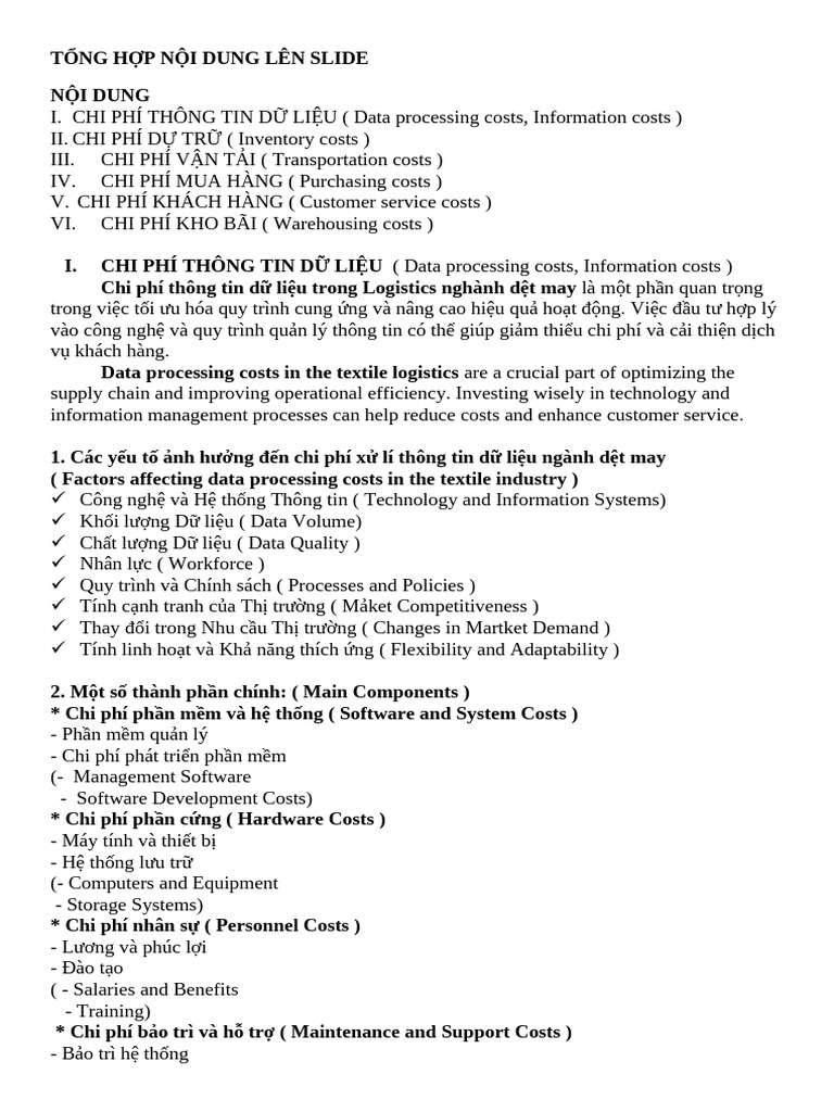 T NG H P N I Dung Lên Slide | PDF