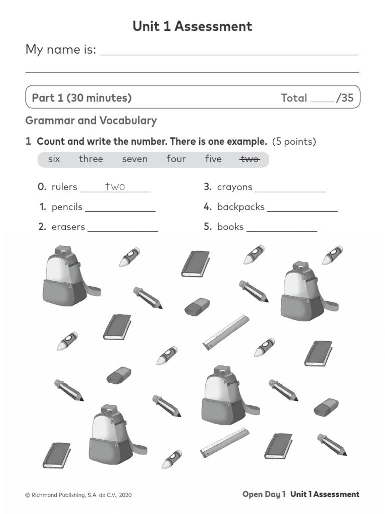 OD1 U1 Assessments | PDF
