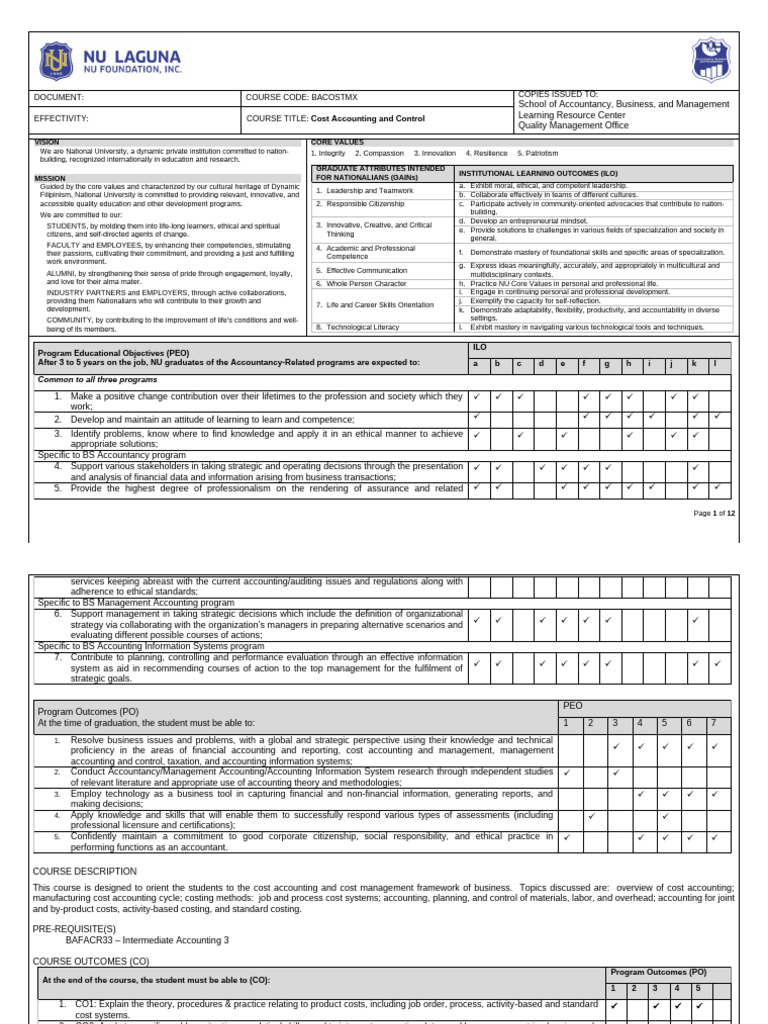 Cost Accounting And Control Pdf