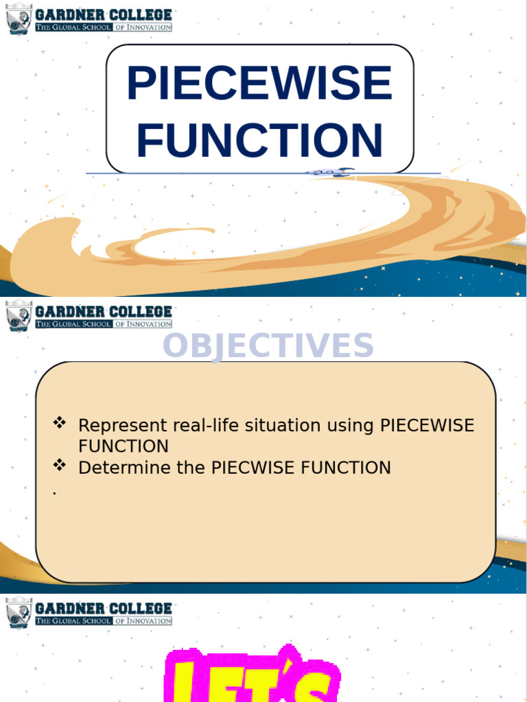 Piecewise Function | PDF | Function (Mathematics) | Mathematical Logic Piecewise Function | PDF | Function (Mathematics) | Mathematical Logic