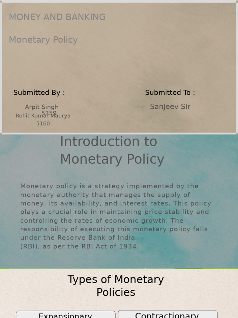 MonEY AND BANKING PPT - PPTX - 20231213 - 182132 - 0000 | PDF