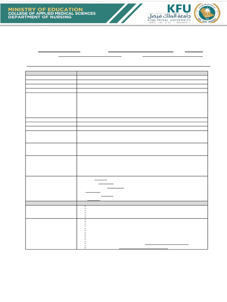 1-Preparation Sheet - Final | PDF