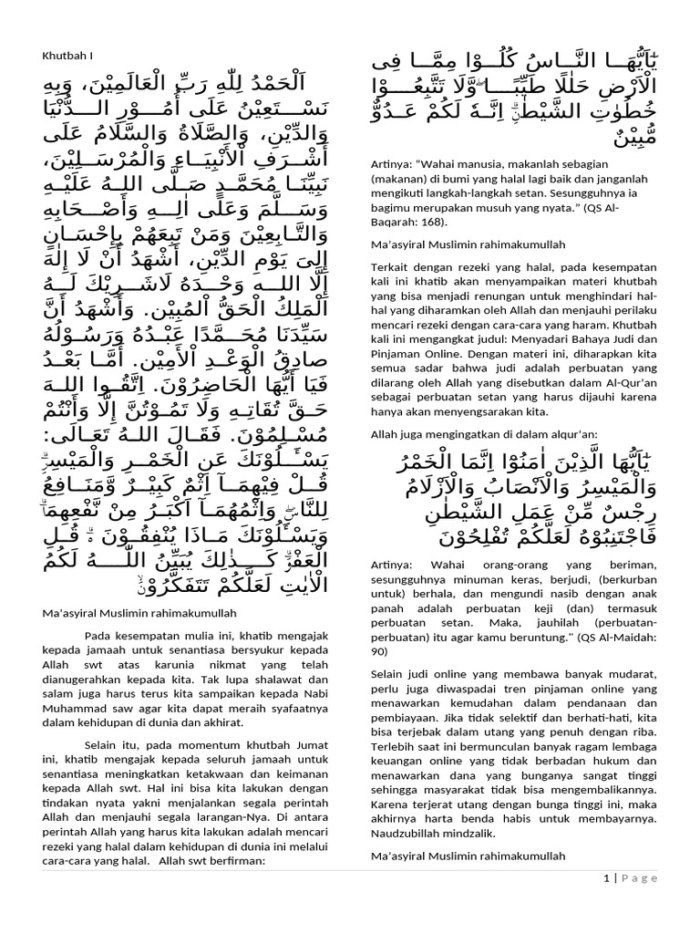 Bahaya Judol Dan Pinjol | PDF | Agama & Spiritualitas