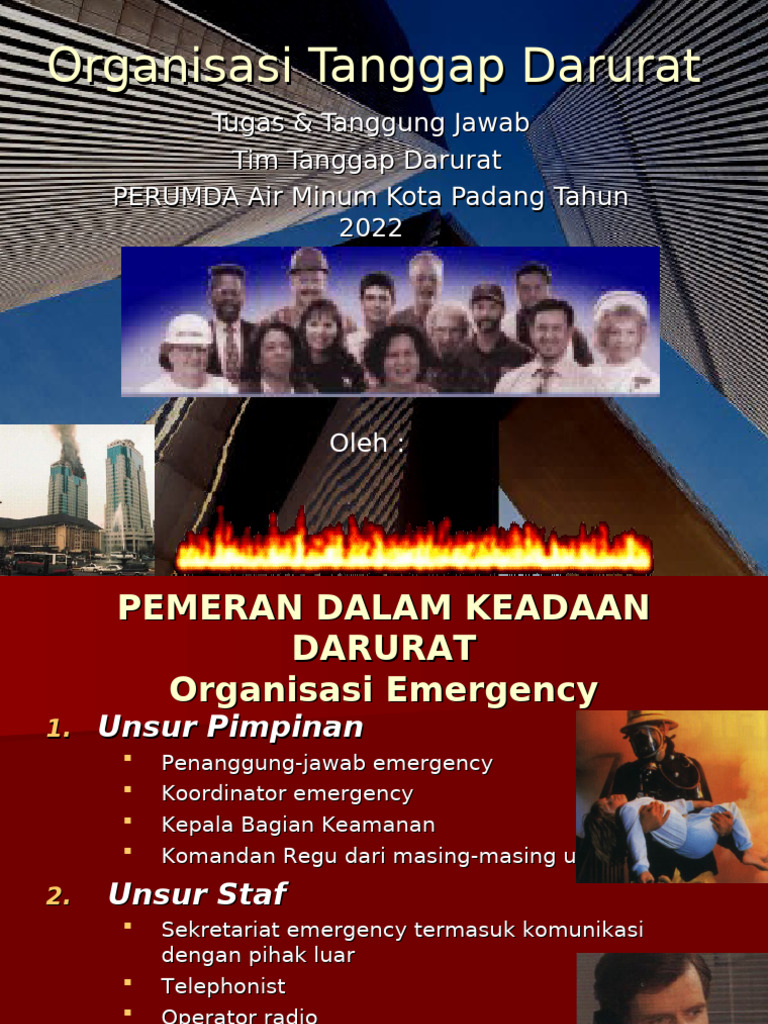 6.2. SK Tugas Dan Fungsi Tim Tanggap Darurat Perumda Air Minum Kota ...