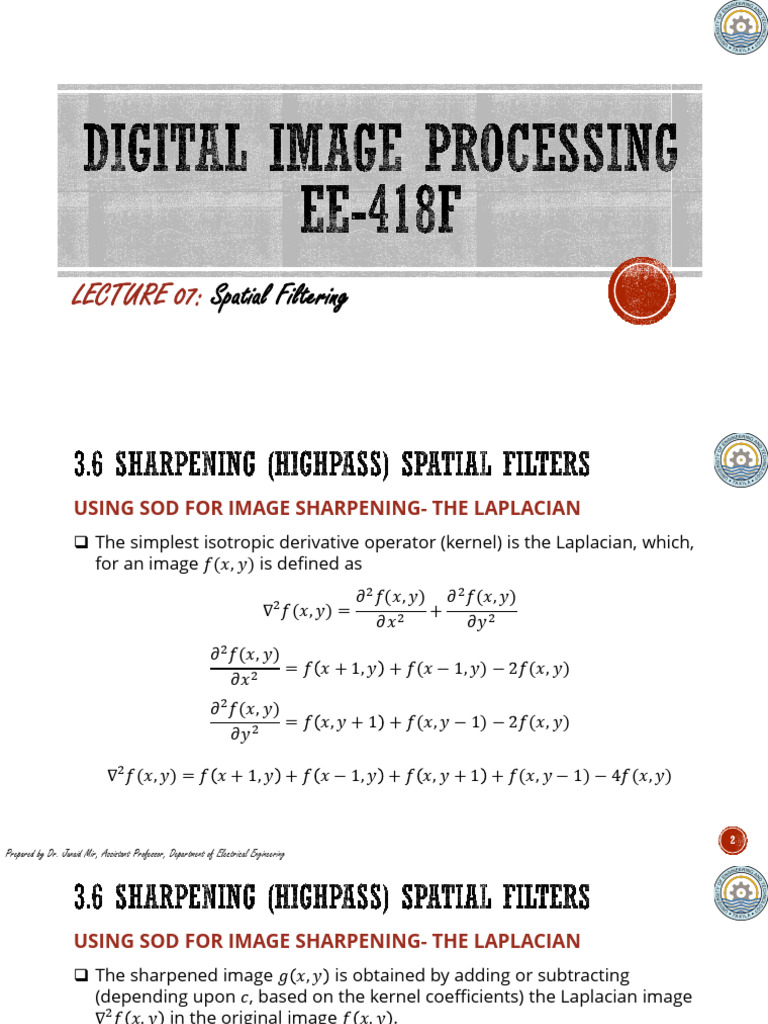 DIP Lecture 07 | PDF