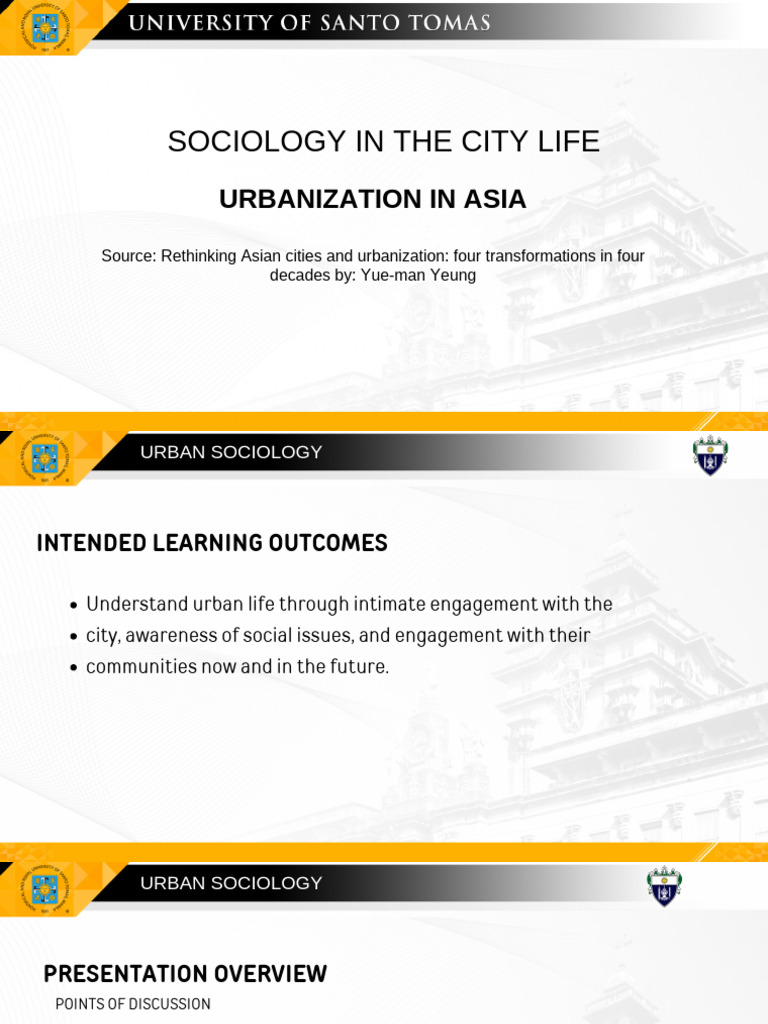 Urbanization in Asia | PDF