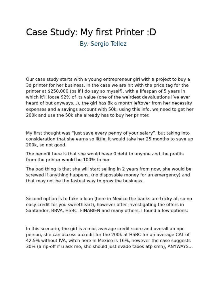 My first Printer | PDF